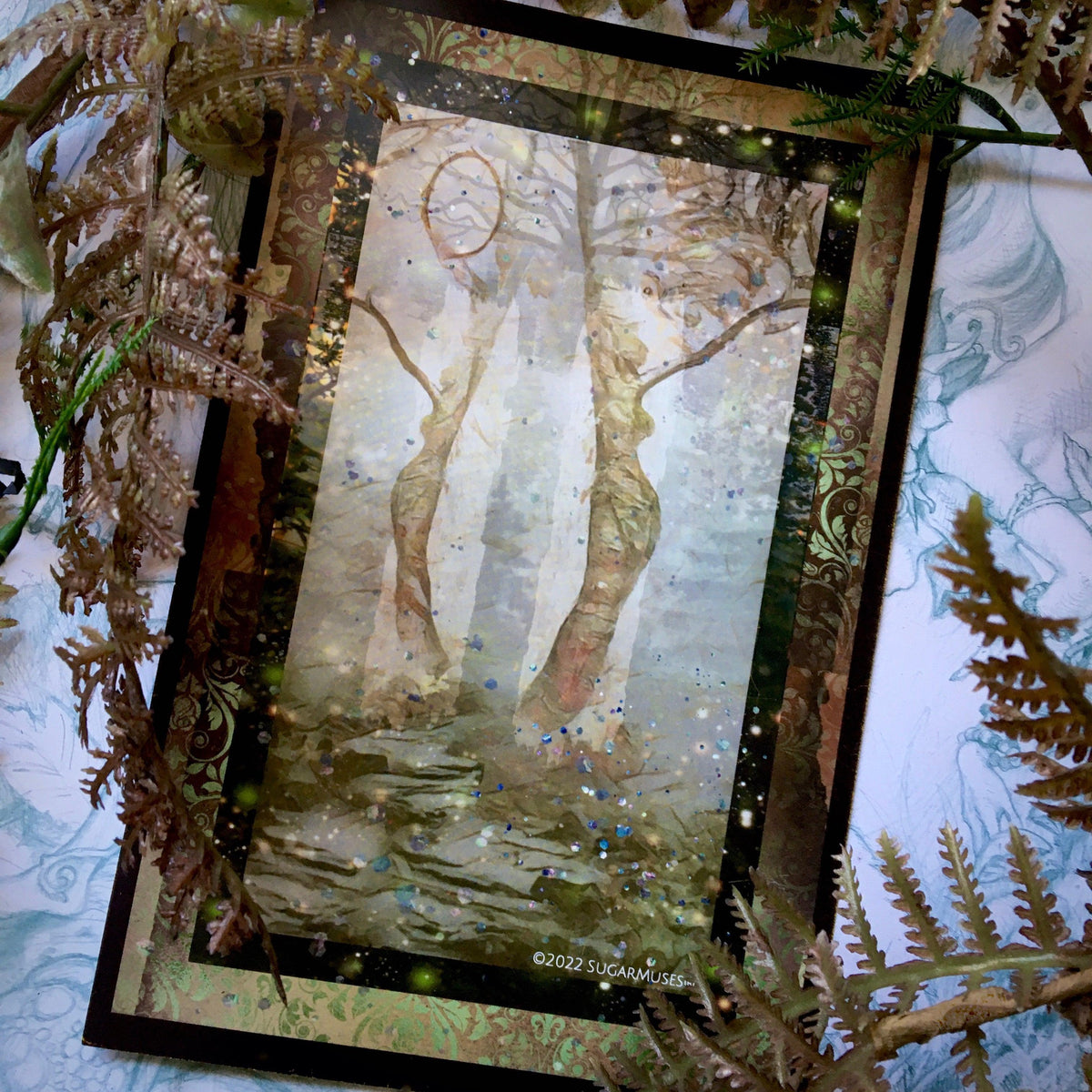 Spirit of the Trees Art Print – SugarMuses® MidnightMuses™